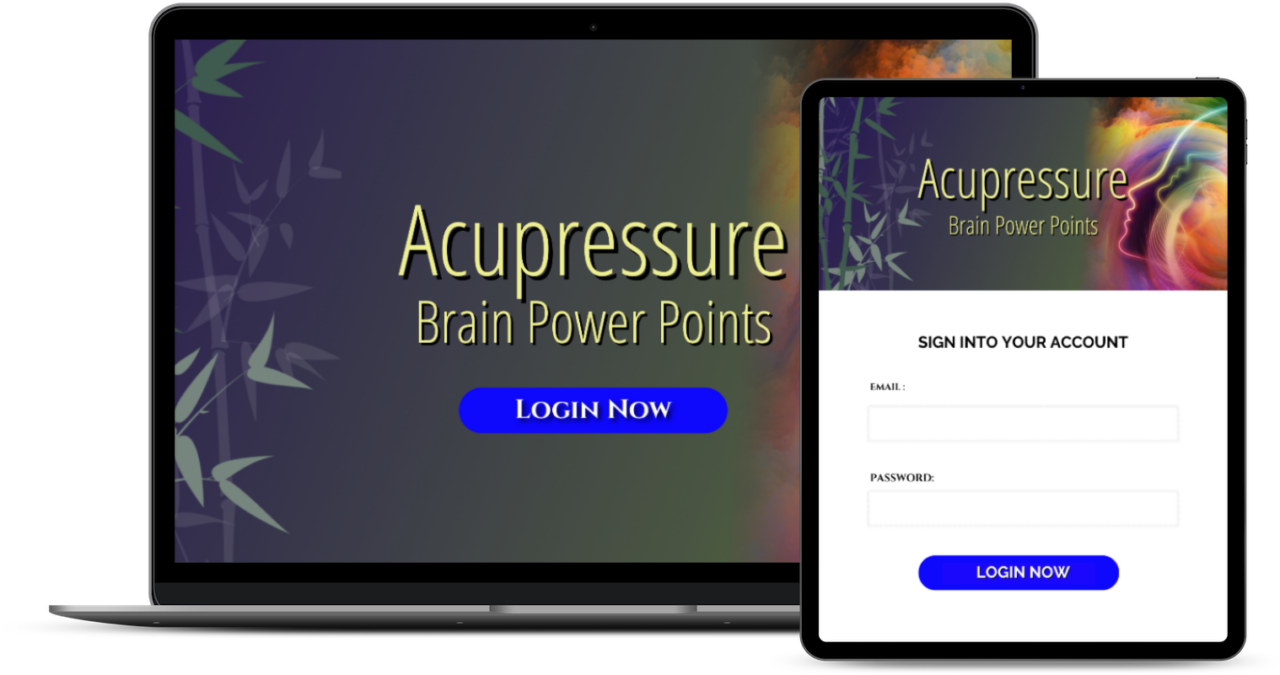 Acupressure Brain Power Points Online Training